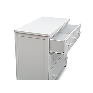 Delta Children 3 Drawer Dresser, Greenguard Gold Certified, Bianca White