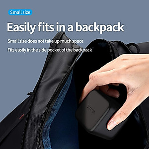 REYGEAK Battery Charger for GoPro Hero 12/11/10/9 Black, Portable Charger 3-Channel Battery Charging Storage 3 Pack Rechargeable Hero 9/10/11/12 Batteries (Charger + 3 x Batteries)