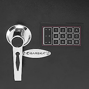 Barska AX11932 Standard Keypad Security Depository Drop Safe 0.72 Cubic Ft,Black