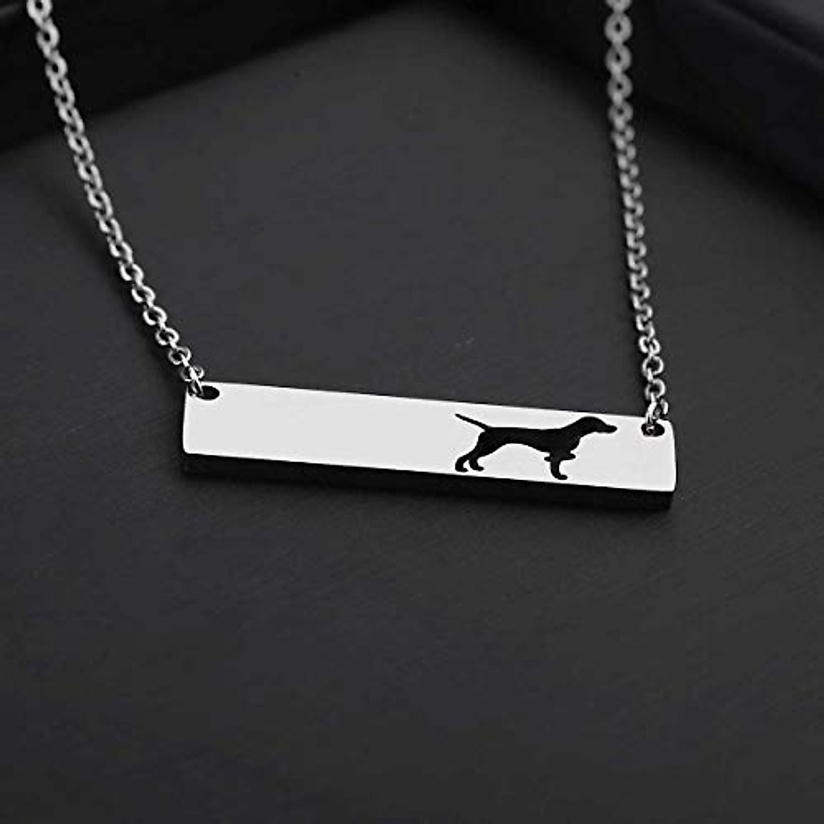 ENSIANTH Dog Lover Gift Dog Necklace Gift fot Dog Owner (German Shorthaired Pointer)