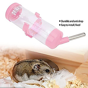 HEEPDD Small Animal Water Bottle, Automatic No Drip Hamster Water Dispenser for Pet Dwarf Hamster Mice Gerbil Rat Chinchillas Guinea Pig Rabbit