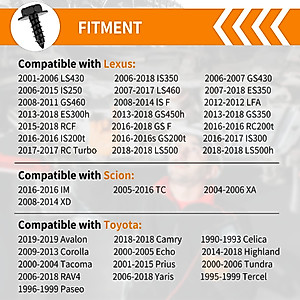 luxlead 30 PCS Front Fender Liner Screws Set, Replaces 90159-60498, Compatible with Lexus Toyota Lexus Tacoma Prius Corolla Tundra