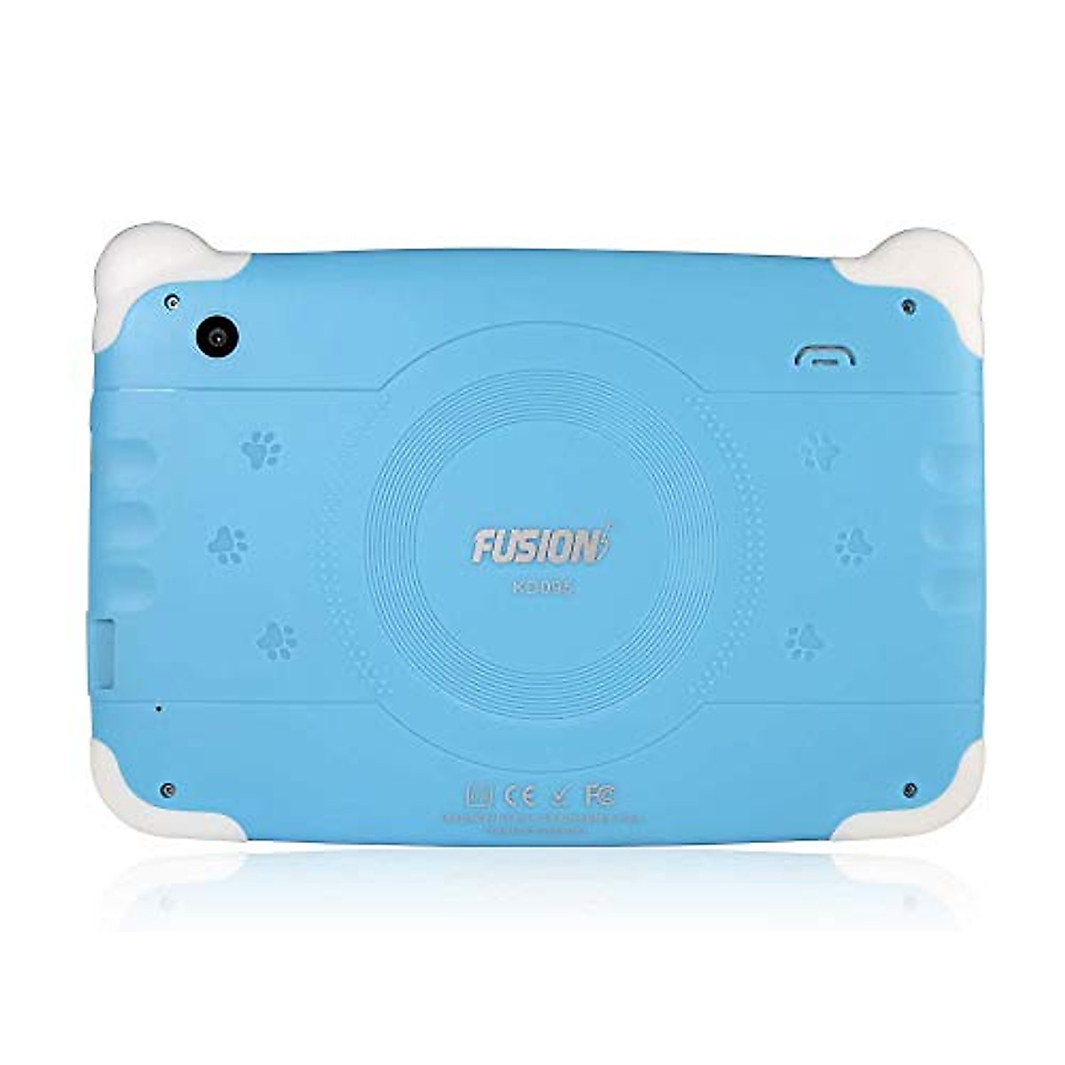 Fusion5 7" KD095 Kids Tablet PC - 64-bit Quad-core, Android 8.1 Oreo, WiFi, Parental Controls, Kids Learning Tools, 32GB Storage, Dual Cameras, Kids apps, Tablet PC for Kids (Blue)