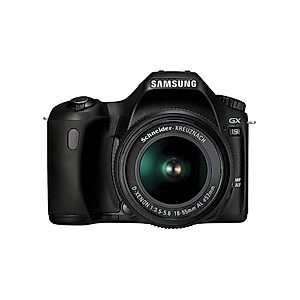 Samsung GX-1S 6.3MP Digital SLR Camera with Schneider D-XENON 18-55mm Lens