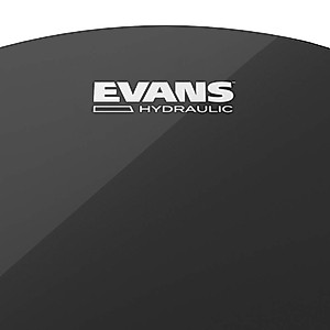 Evans Black Hydraulic Bass Drum Head - 22 Inch
