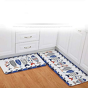 BESUFY Bedroom Rugs,Modern Soft Fluffy Bedroom Carpets for Winter Indoor Christmas Decor Cartoon Cats Print Bathroom Kitchen Carpet Doormat Floor Mat Rug Home Decor - Black 40x60cm