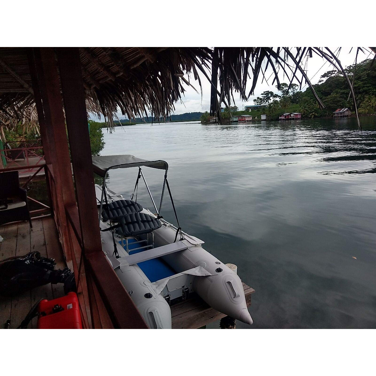 BRIS 15.4Ft Inflatable Kayak Fishing Tender 4 Person Kayaks Canoe Dinghy