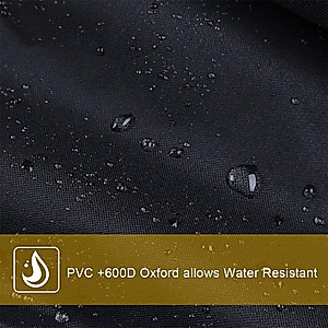 LBG Products Window Air Conditioner Cover 27''Wx19''Hx25''D for Outside AC Unit,Heavy Duty Winter AC Defender,Bottom Covered