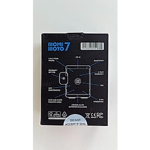 MoniMoto 7 Plus 3 Edition Motorcycle Tracker and Alarm with DIY Installation, No Wiring Required - Smart Motorcycle GPS Tracker - GPS Tracker for Vehicles, Scooters, Quad Bike ATVs, Snowmobiles