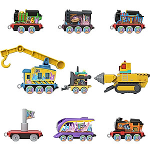 Thomas & Friends Diecast Toy Train Set Mystery of Lookout Mountain Track Playset with 7 Push-Along Engines for Pretend Play Kids Ages 3+ Years