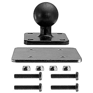iBolt TabDock LockPro 25mm (1 inch) Bizmount- Heavy Duty Industrial Metal Locking Drill Base Mount for All 7" - 10" Tablets- for Commercial Use Trucks/Vehicles : Great for Telematics and Fleets