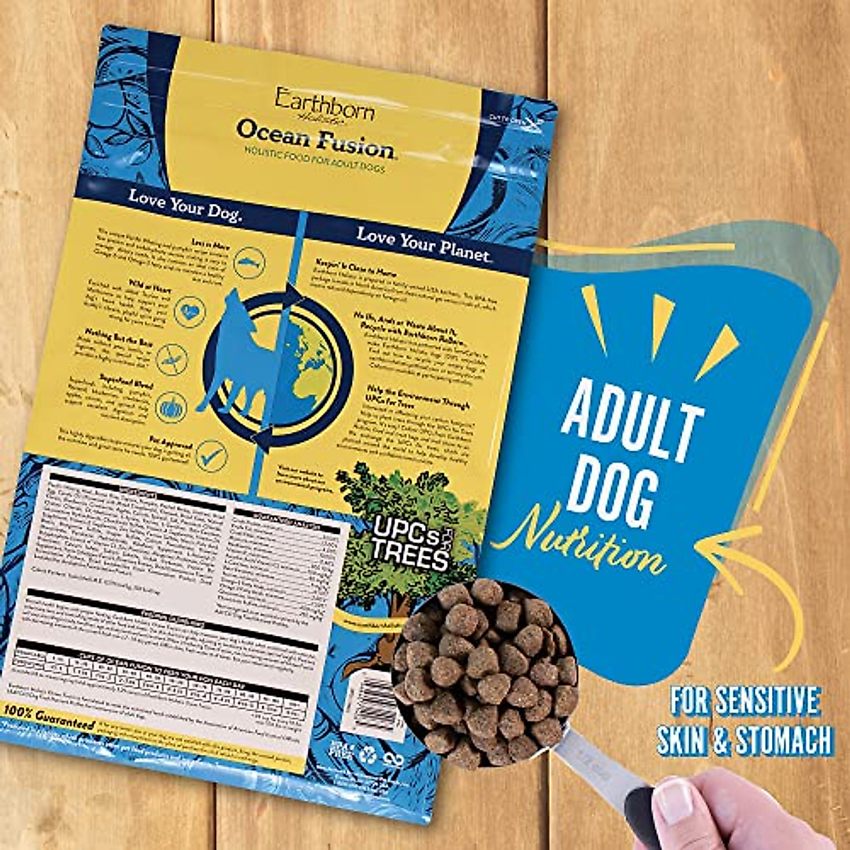 Earthborn Holistic Ocean Fusion Natural Dry Dog Food, 12.5 lb