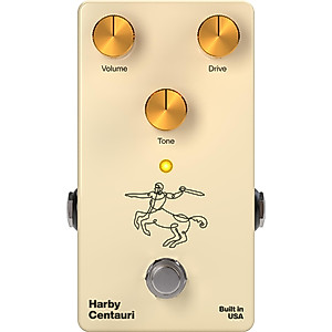 Harby Pedals Centauri Overdrive/Boost/Buffer Guitar Effects Pedal