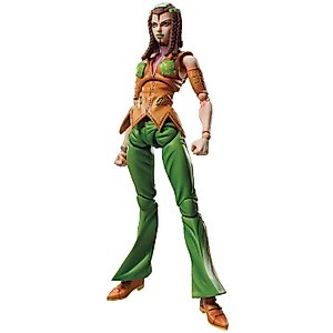 Medicos JoJo’s Bizarre Adventure Part 6: Ermes Costello Chozokado Super Action Statue Figure, Multicolor
