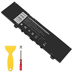 Futurebatt F62G0 Replacement Laptop Battery Compatible with Dell Inspiron 13 5370 7370 7373 7380 P83G Series Notebook F62G0 F62GO 0F62G0 39DY5 039DY5 0YMYF6 0DHM0J 0YM5H6 RPJC3 0RPJC3 0TXWRR