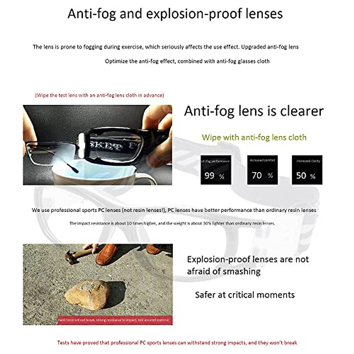 ''N/A'' SooGree kids Basketball Soccer Football Sports Training Glasses Protective Eyewear Goggles Anti Fog Lens for Boys Girls Youth Safety Glasses Age 7-12