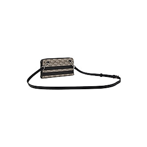 Karl Lagerfeld Paris Wallet On String Tan/Black Multi One Size