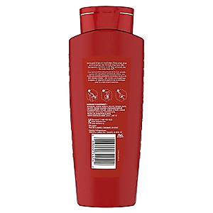 Old Spice Body Wash for Men, Captain Scent of Command, 21 Fl Oz (Pack Of 4)