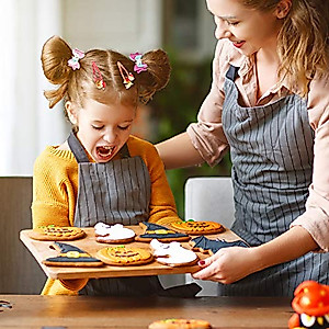 VALICLUD Toddler Headband Christmas Hair Bows Glitter Santa Reindeer Gingerbread Man Hair Barrettes for Girls Hair Clips Christmas Decorations Xmas Stocking Stuffers Party Favor 5pcs Toddler Tiara