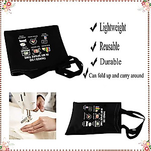 JYTAPP Book Lover Tote Bag Bookworm Gift Things I Do In My Spare Time Books Bag Bookish Gift