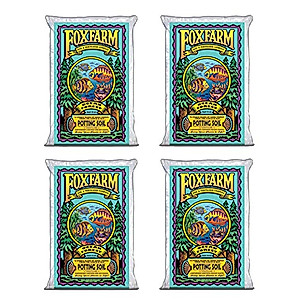 Fox Farm OceanForest1.5CF-4Pack FX14000 Potting Soil, Brown