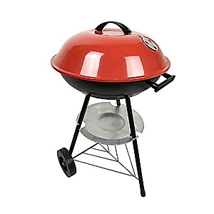 GEEKLLS Charcoal grills Charcoal BBQ Grill Outdoor Round BBQ Grill Backyard Barbecue Grill Garden Picnic Cooking Tools