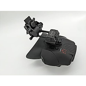 Nightfox Click Dovetail Helmet Adapter for Night Vision Goggles - Compatible with Nightfox Swift, Red, Cape and Wilcox G24 Helmet mounts