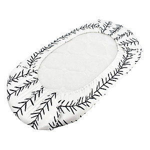 Baby Bassinet Sheet Newborn Mini Cradle Sheets Infants Moses Basket Mattress Crib Changing Pad Cover, Lines