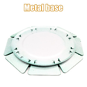 Coufce Green Golf Putting Cup, All-Direction Golf Practice Hole, Golf Training Hole Surface Flocking for Indoor, Outdoor(3Pcs)