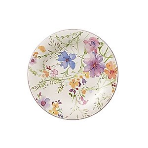 Villeroy & Boch Mariefleur Basic Salad Plate, 8.25 in, White/Multicolored