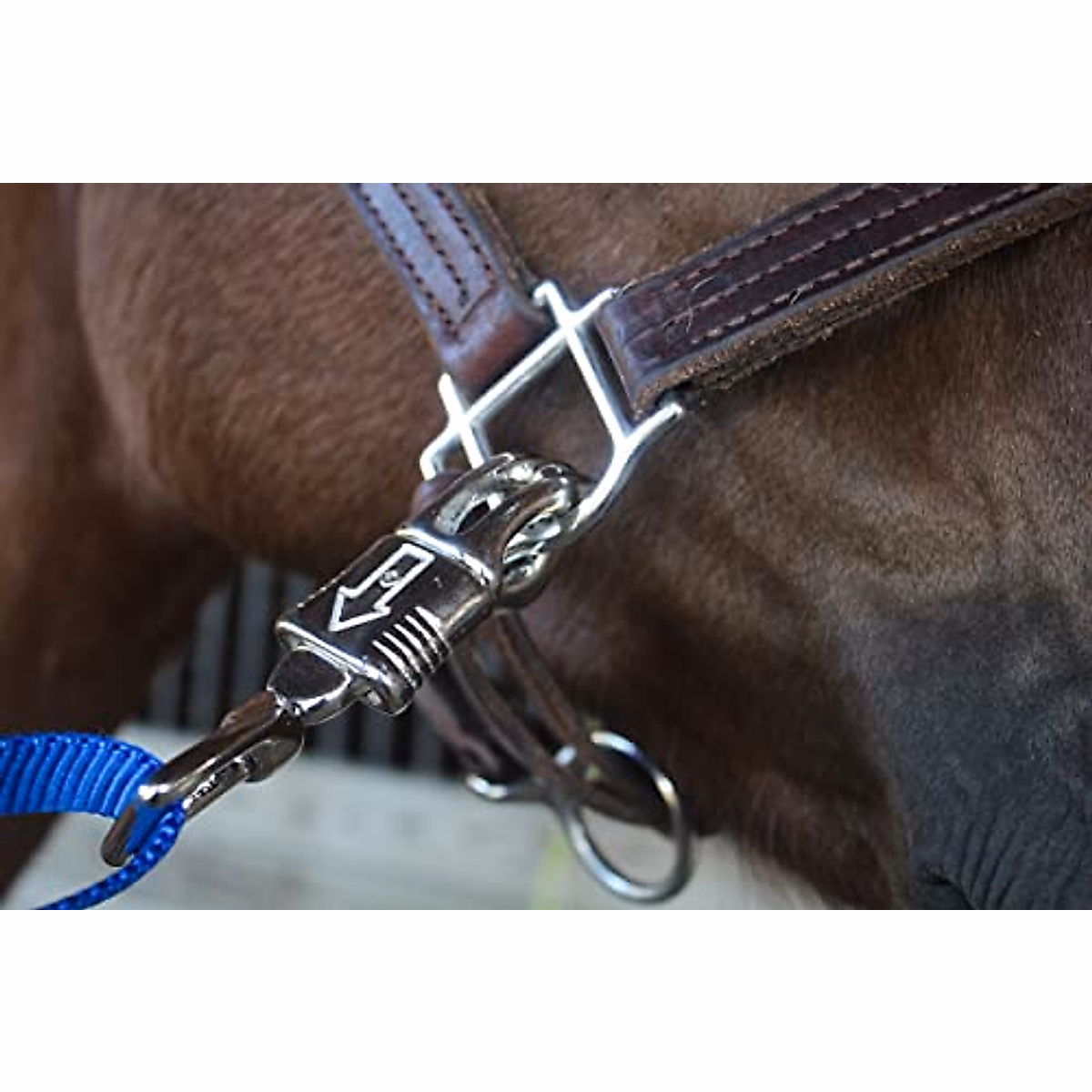 Tack Shack of Ocala Nylon Cross Ties, Set of 2 Cross Ties, Cross Ties for Horses, Quick Release Cross Ties, Stable Supplies, Stable Supplies for Horses (Hunter)