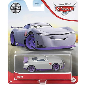 Disney Cars Toys Kurt, Miniature, Collectible Racecar Automobile Toys Based on Cars Toys Movies, for Kids Age 3 and Older, Multicolor