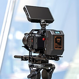 VILTROX 99Wh 14.8V V Mount Battery, 6700mAh V-Lock Mount Power Battery 10A Up Type-C, Dual D-Tap, USB-A, BP Outputs PD Fast Charging, for BMPCC 4k 6k Camcorders Cameras LED Lights Monitor