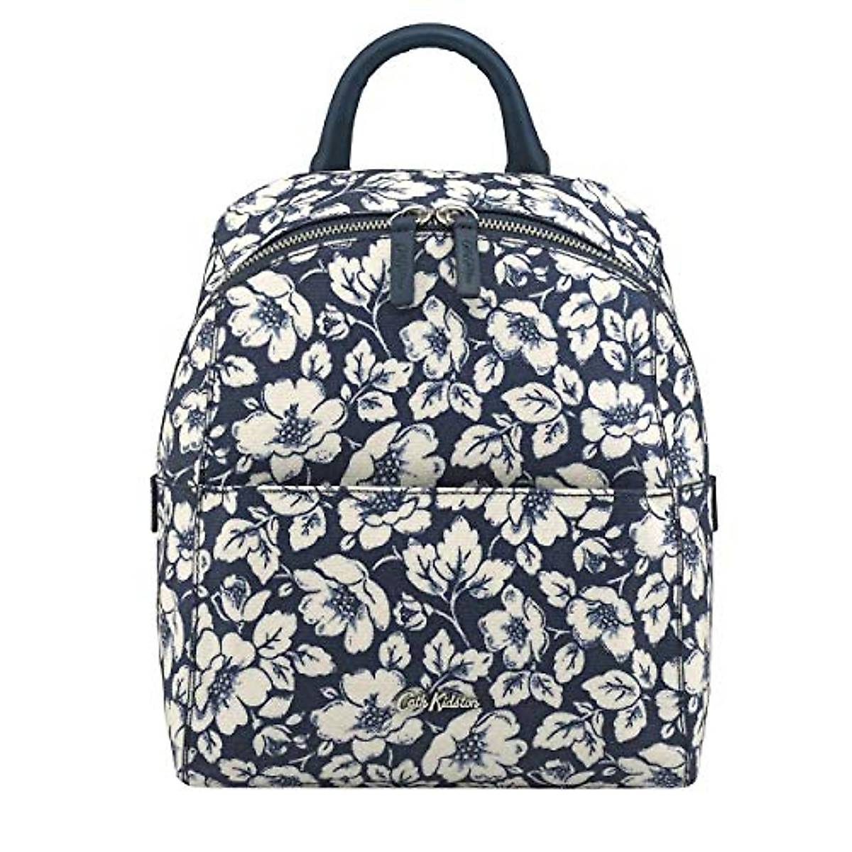 Cath Kidston Smart Zipped Backpack Didworth Flowers Navy