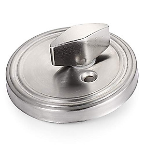 Weiye Front Door Entry Lever Lockset and Single Cylinder Deadbolt Combination Set, Satin Nickel Keyed