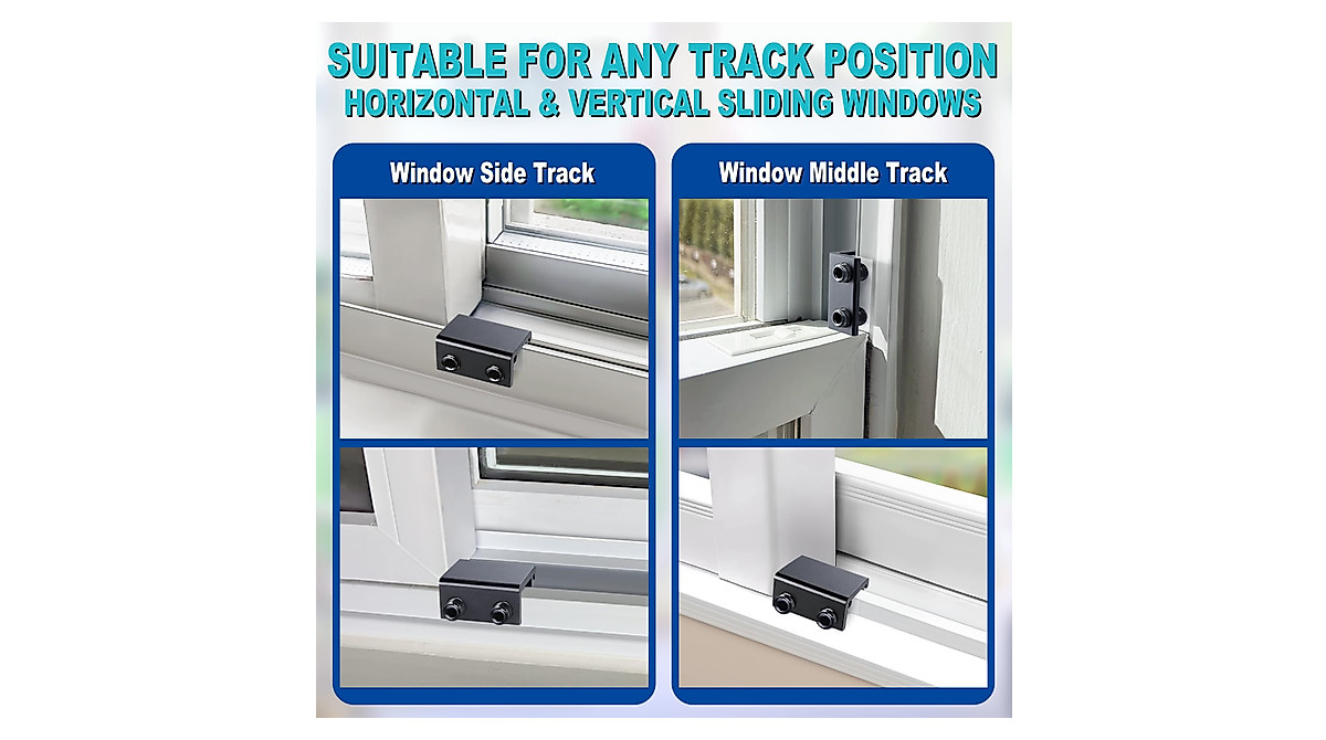 Secure Your Windows with Sliding Window Locks – Easy Install, Key Locking