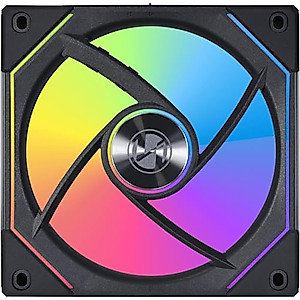 Lian Li UNI Fan SL-INF 120 RGB Infinity Mirror ARGB 120mm Black Desktop Computer Fan