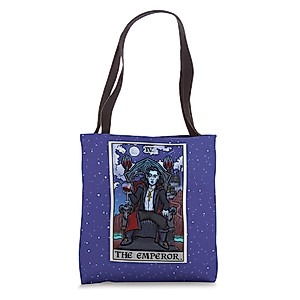 The Emperor Tarot Card Halloween Bram Stoker Count Dracula Tote Bag