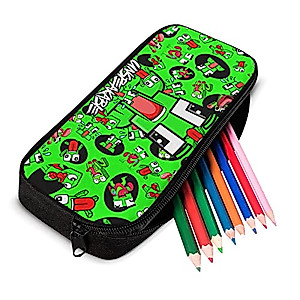 Fnixhva 3PCS Kids Large-capacity Adjustable Shoulder Strap Backpack,Boys School Bag,Game Fans Gift,Durable Laptop Bag,3D Printed Lunch Bag Stationery Bag Casual Office Style2