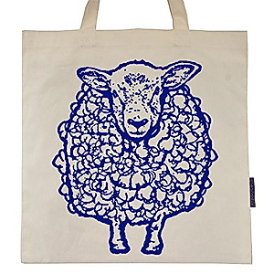 Lexy the Sheep Tote Bag by Pet Studio Art