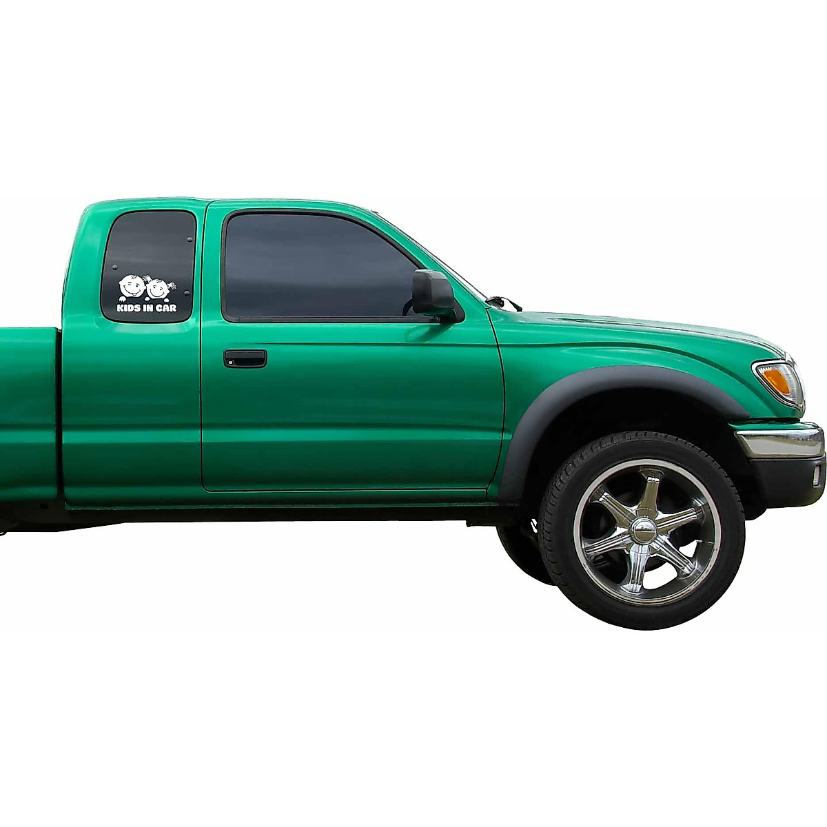 ASTUTE GRACE Kids in car Baby on Board Sticker for Cars Baby on Board Signs for Car Durable and Strong Adhesive White 7 x 4.3 inch AG-608