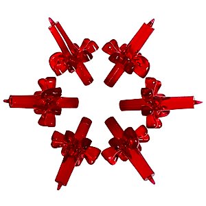 National Artcraft® Candle Blossom Ceramic Christmas Tree Lights - Red (90 Pcs)
