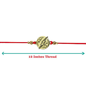 spelerio Rakhi for Brother Bhai Small Bro Rakshabandhan Thread Superhero Rakhis for Raksha Bandhan Pack of 2 - AE92