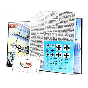 Fokker F.I German Fighter Aircraft WWI 1/72 Scale Plastic Model Kit Roden 017