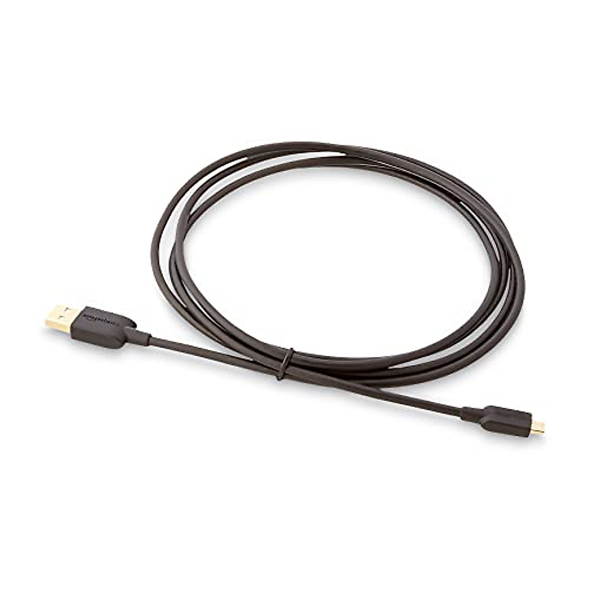 Amazon Basics USB 2.0 A-Male to Micro B Cable, 6 feet, Black, Printer