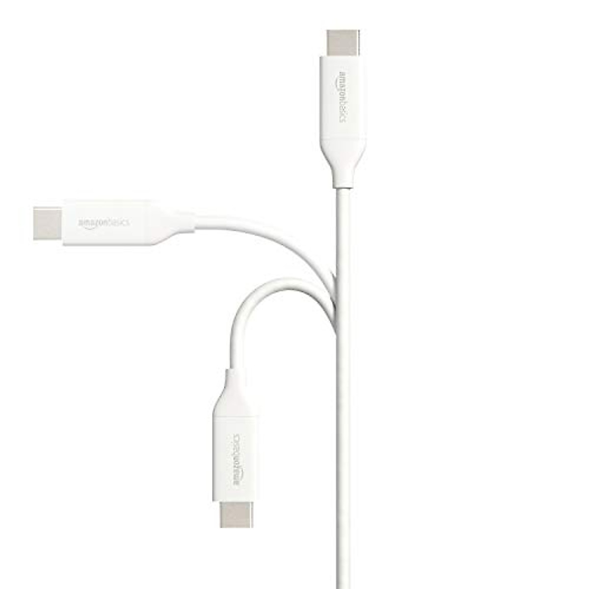 Amazon Basics 100W USB-C to USB-C 3.1 Gen 1 Cable with Power Delivery - 6-Foot, White