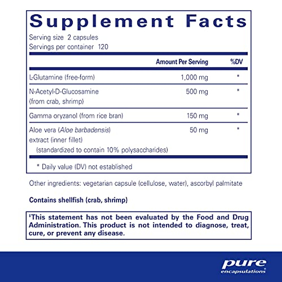 Pure Encapsulations G.I. Integrity | Enhanced Support for Gastrointestinal Integrity and Function | 240 Capsules