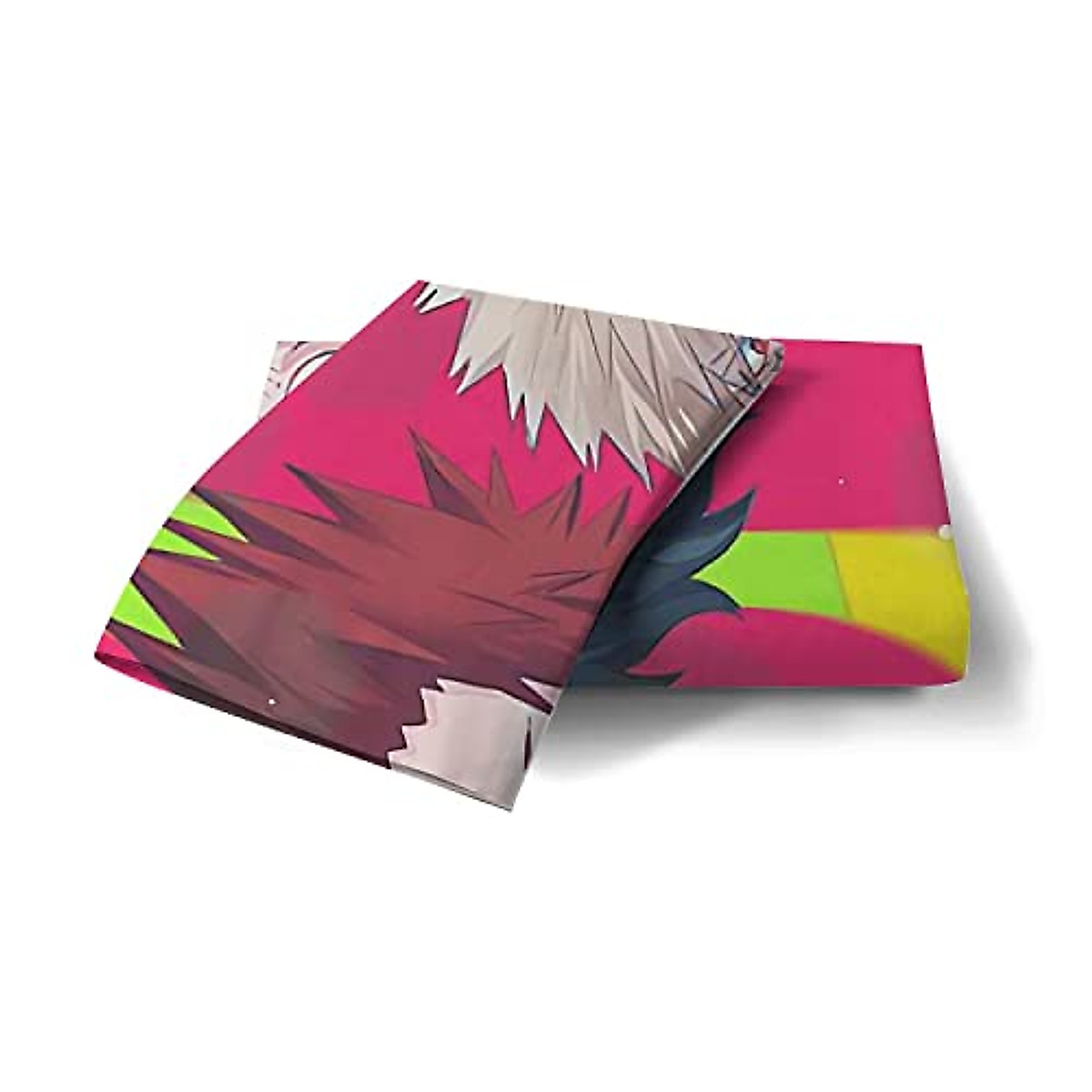 AKARDO Hero School Anime One for All Izuku Duvet Covers, Soft Microfiber Washed Duvet Cover Set 3 Pieces with Zipper Closure,Beding Set (14,Full (79"x90"))