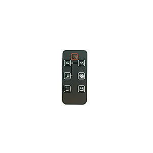 Remote Control for FEBO ZHS-30-B 384-15A-20-13E F18-I-008-018C F15-I-005-009 15IN-23-100 F15-I-005-031B LED 3D Flame Electric Infrared Fireplace Space Heater