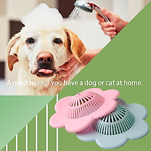 Shower Channel Hair Catcher,Drain Hair Catcher,Hair Plug for Shower Drain,Suitfor Bathroom,Bathtub,Kitchen 2 Pack